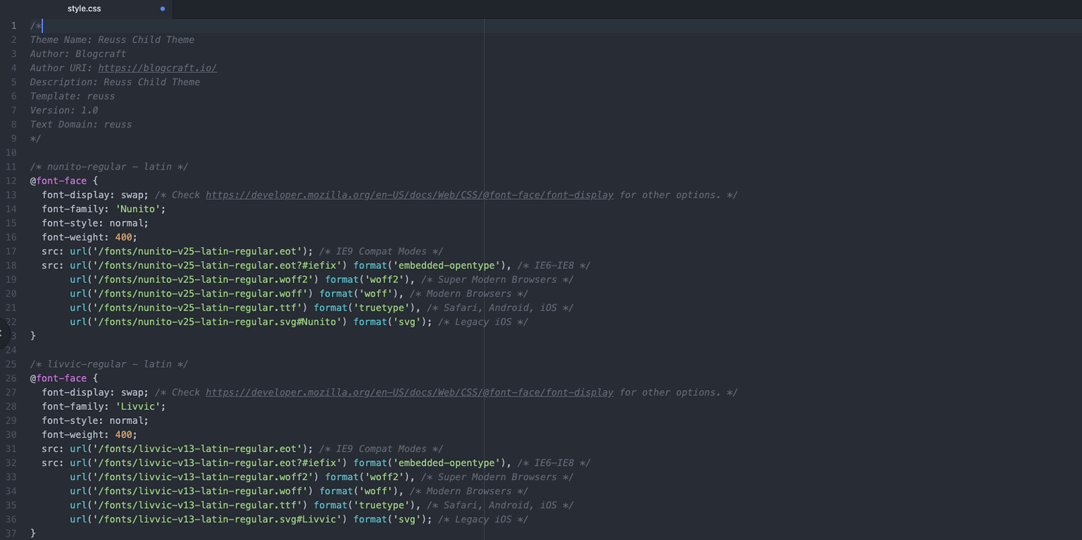 Google Fonts lokal & DSGVO-konform in WordPress einbinden